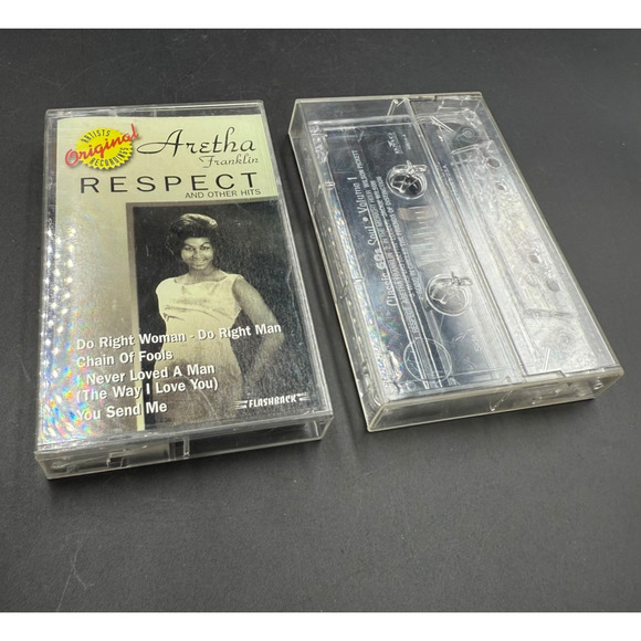 Media | 6s Soul Cassette Tape Lot Of 2 Aretha Franklin Respect Soul Mix ...